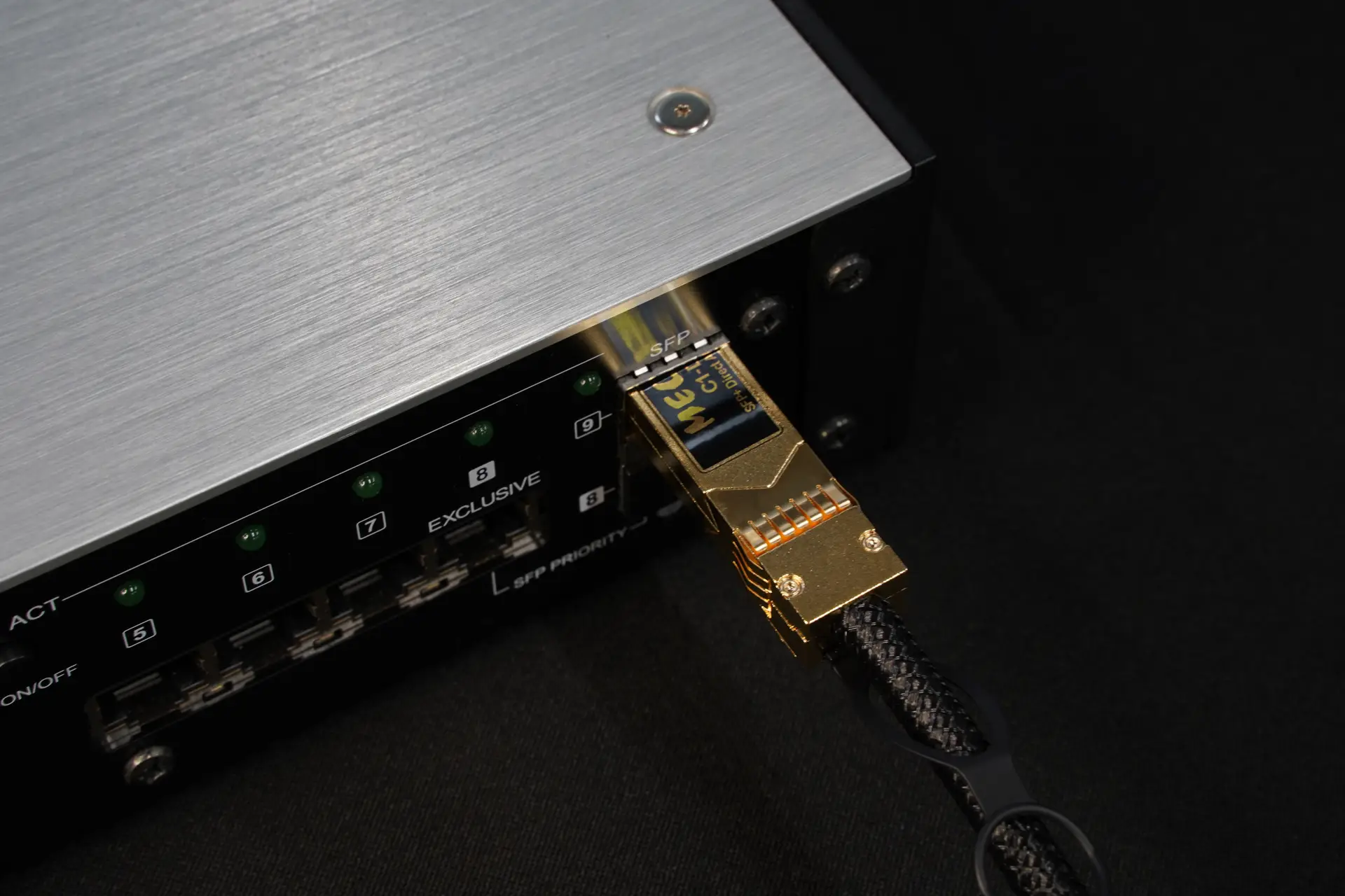 Review for the Melco C1-D20 SFP+ streaming cable from the- ear.net ...